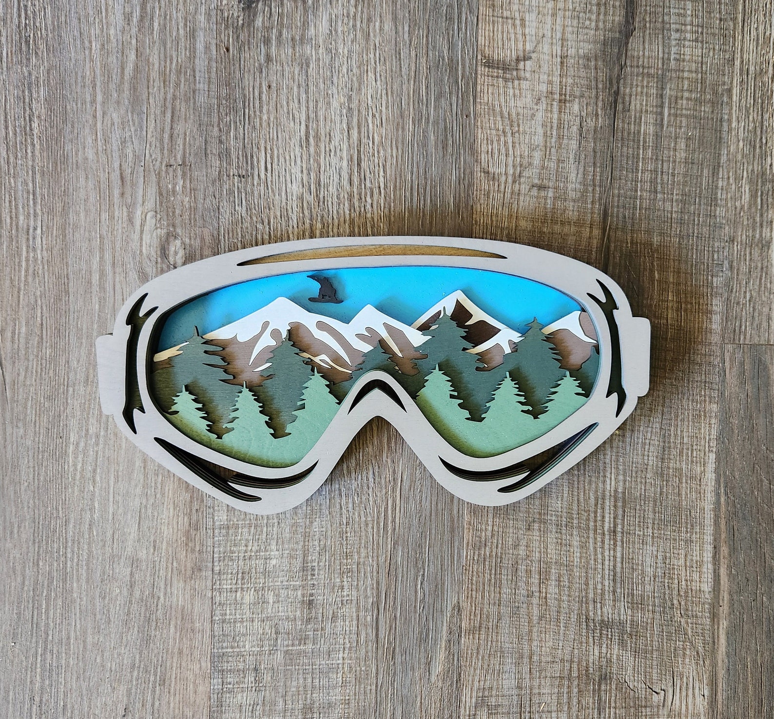 Goggles Layered Wall Art - Etsy