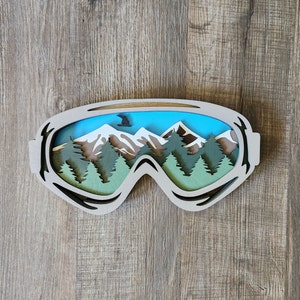 Goggles Layered Wall Art - Etsy