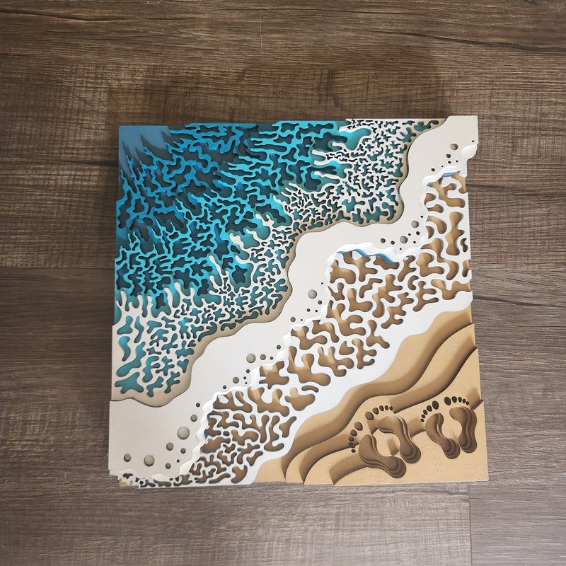 Layered Wood Art - Etsy