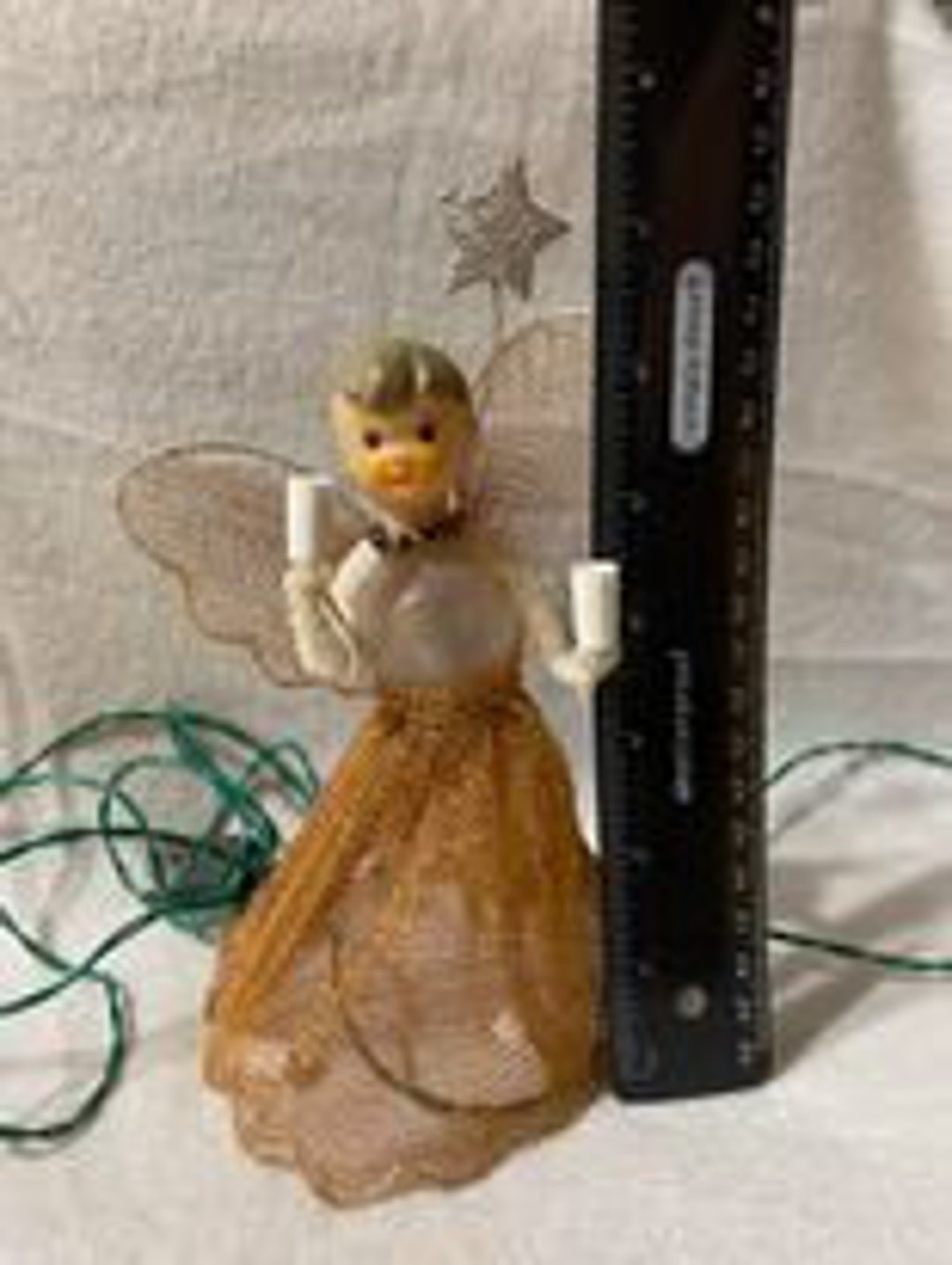 Beautiful Vintage Angel Christmas Tree Topper - Etsy