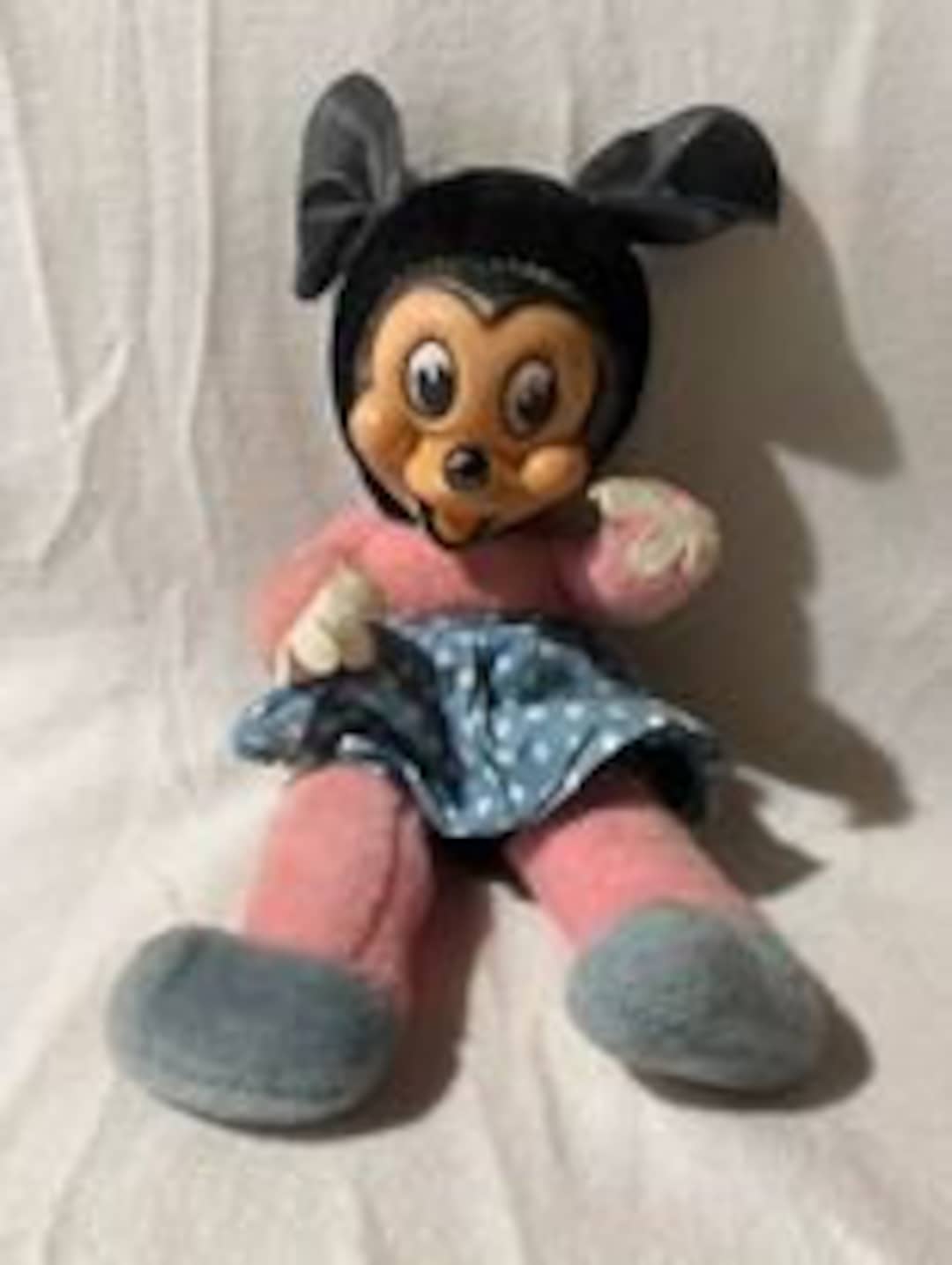 Vintage Minnie Mouse Doll - Etsy