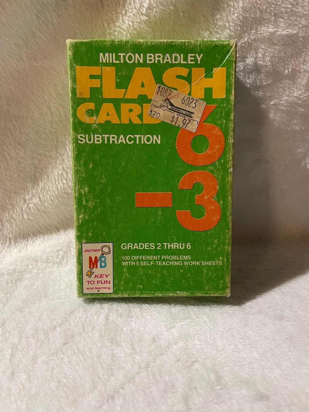 Vintage Milton Bradley Flash Cards - Etsy