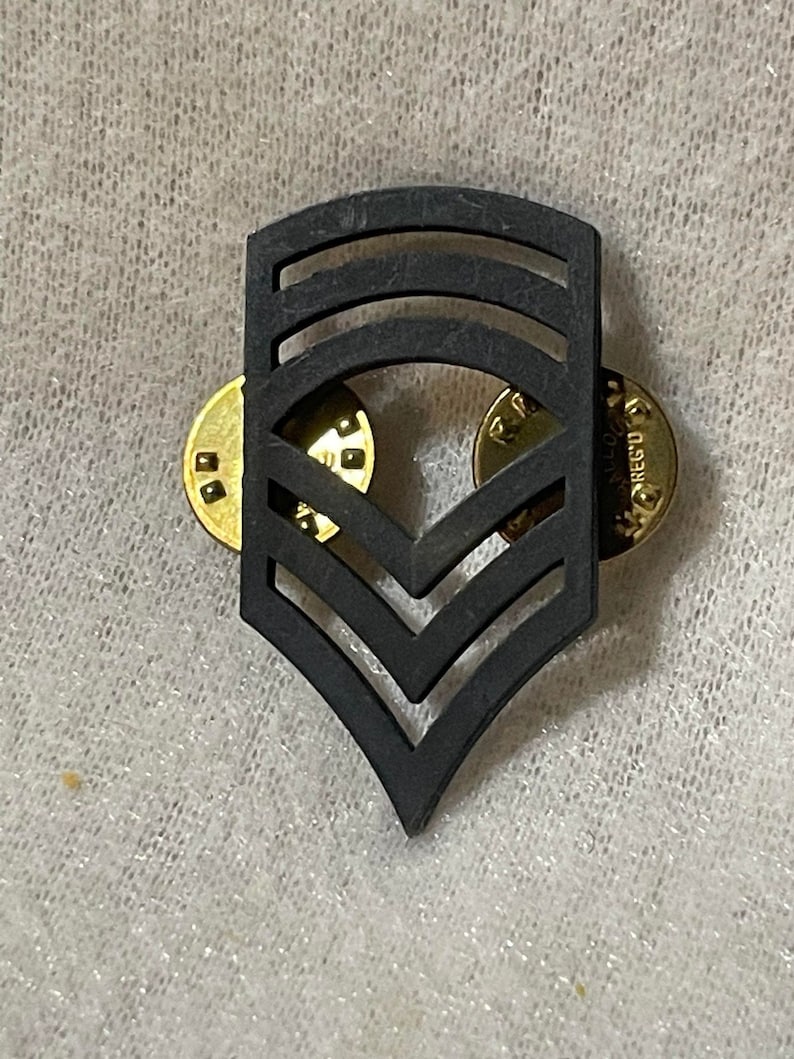 First Sergeant Rank Pin - Etsy