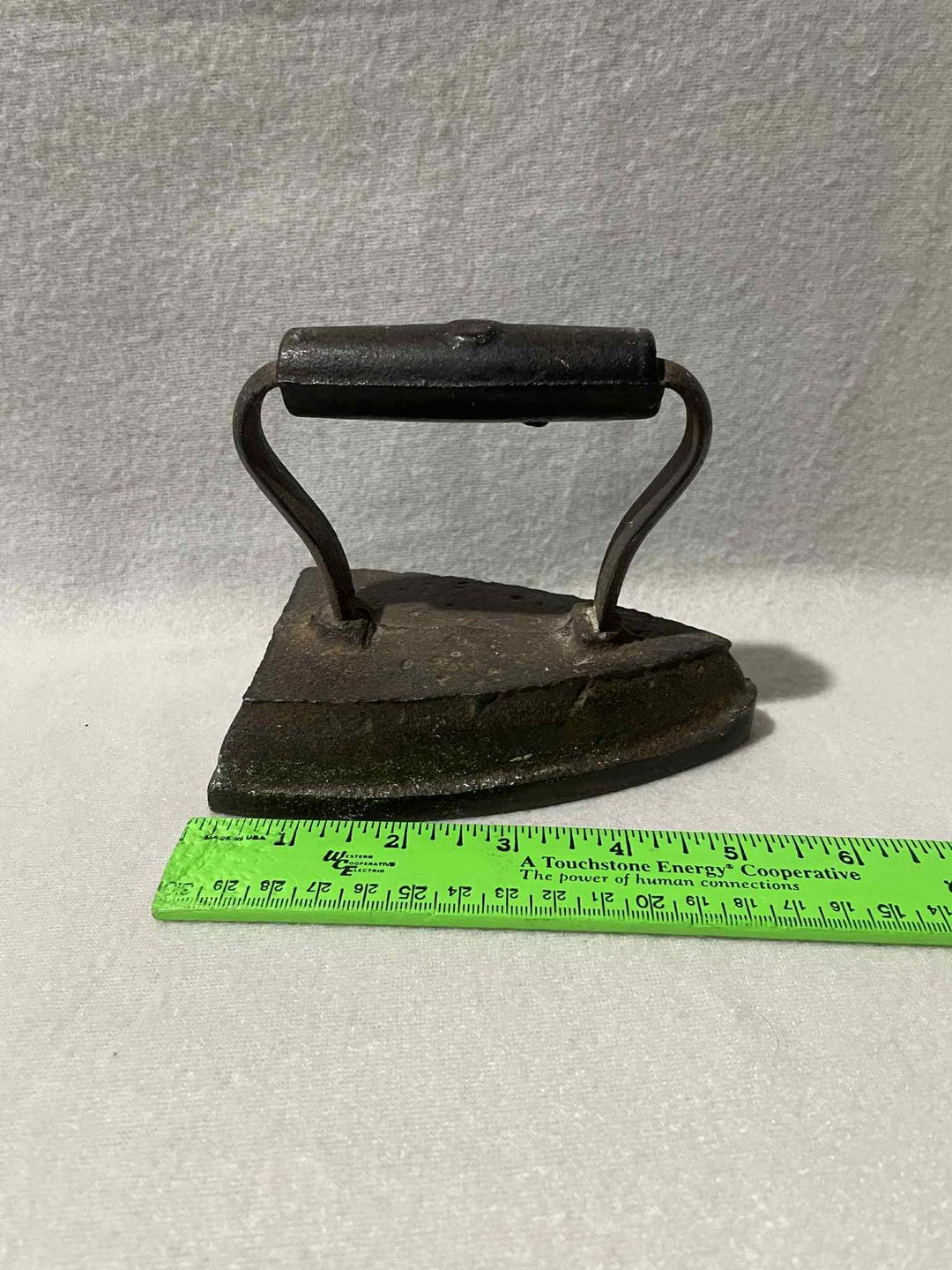 Antique Sad Iron Number 5 - Etsy