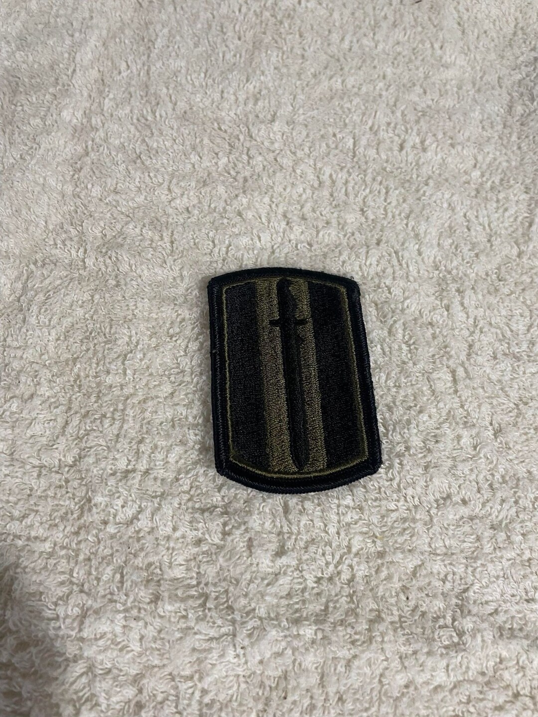 Vintage 80s US Army Subdued Sword Patch - Etsy
