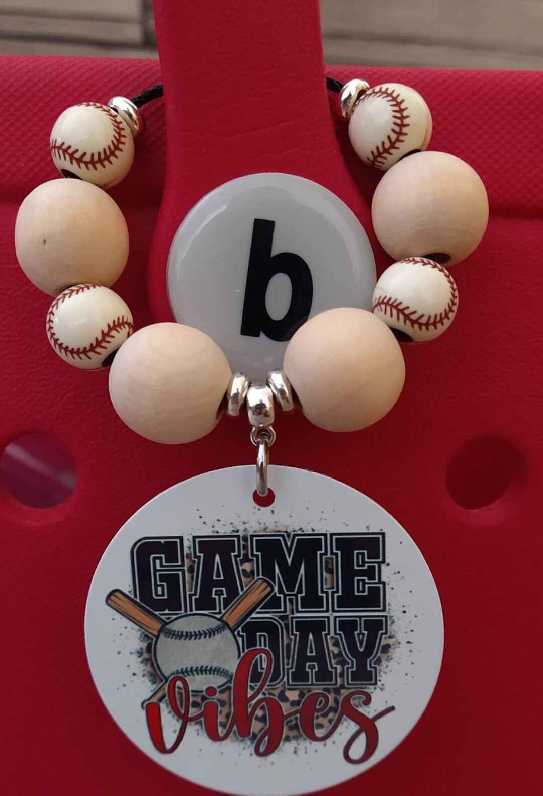 Game Day Vibes Baseball Bag Tag. Baseball Bag Charm - Etsy