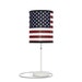 USA Flag Patriot Lamp on a Stand With High-res Printed Shade, USCA Plug ...
