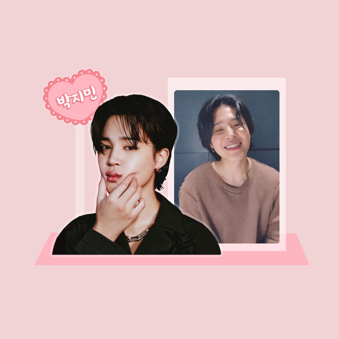 BTS Jimin Photocard Standees Acrylic - Etsy