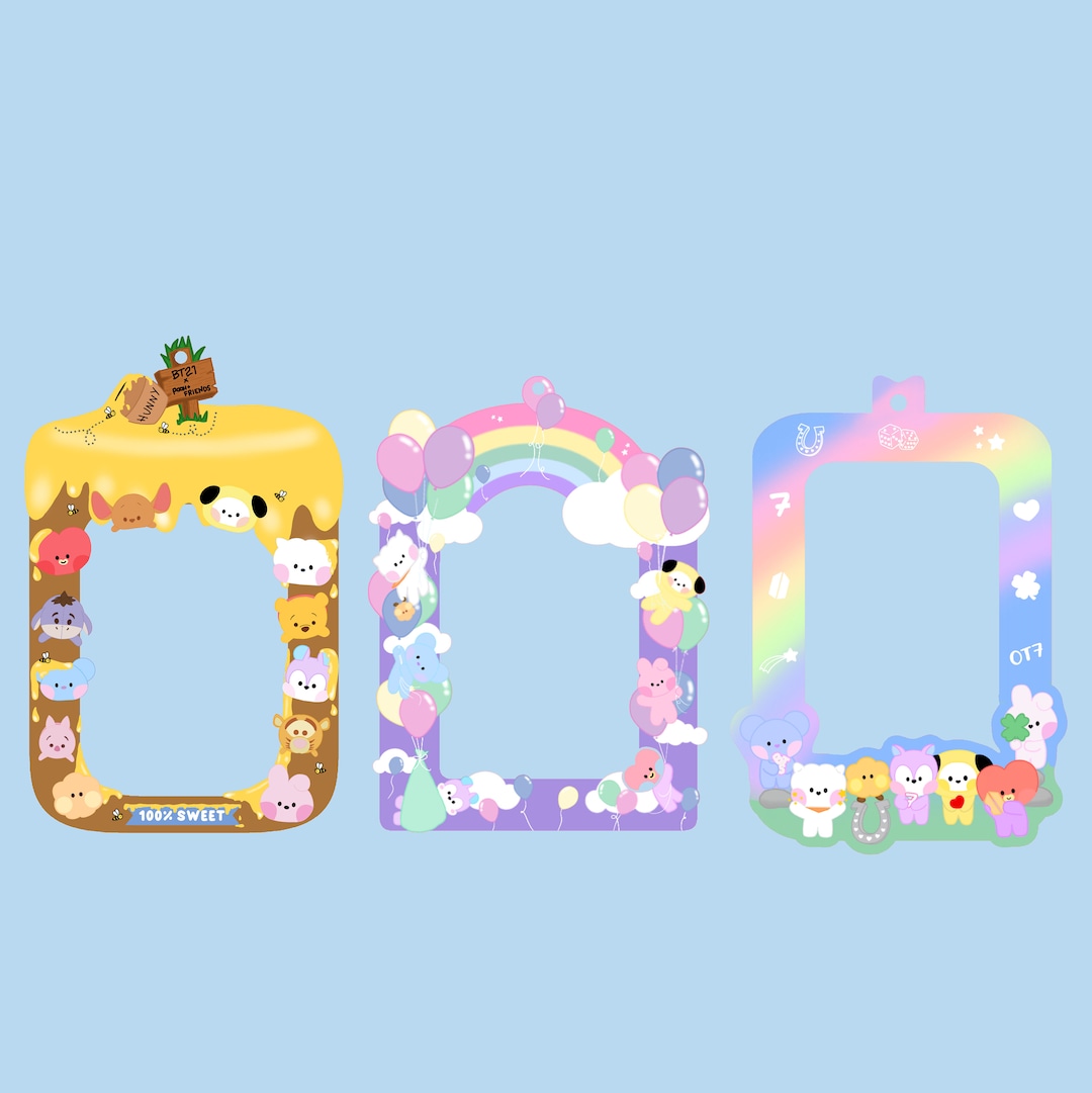 Acrylic Photocard Holders - Etsy