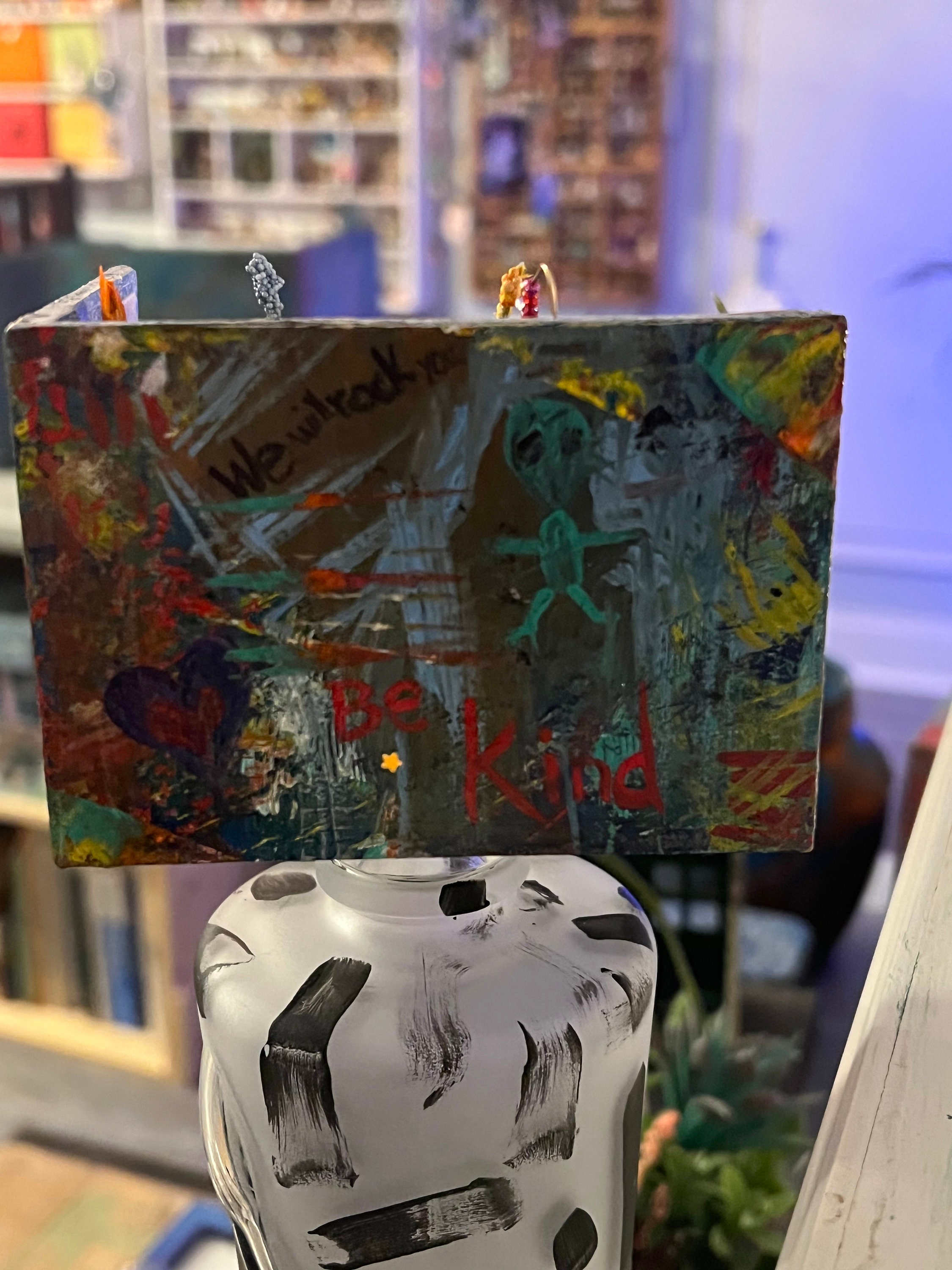 Micro Miniature Diorama Graffiti House: Hello - Etsy