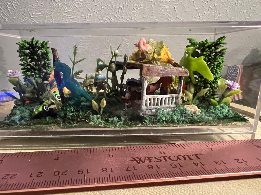 Miniature Jurassic Park Diorama - Etsy