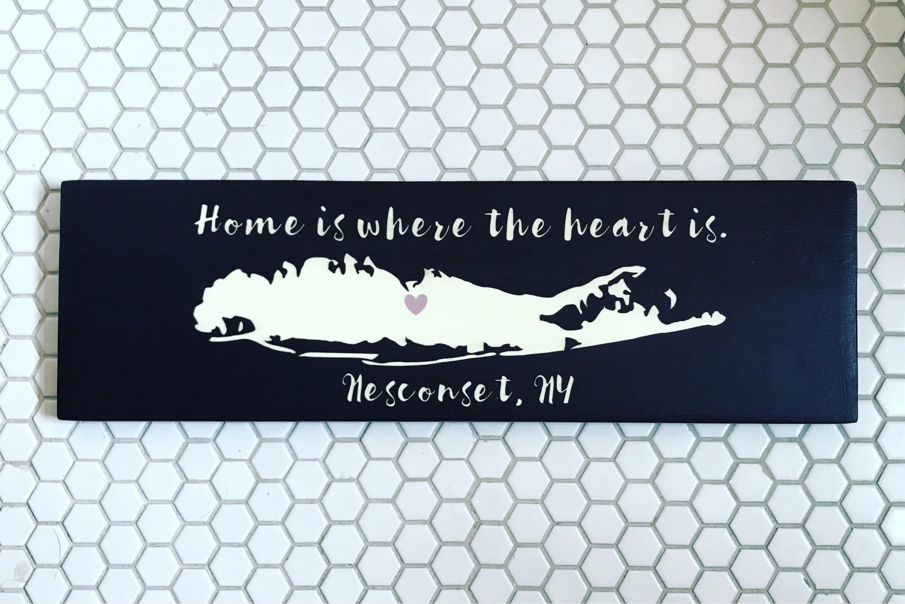 Custom Long Island Home Sign - Etsy
