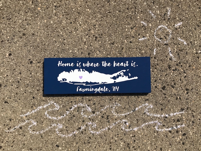 Custom Long Island Home Sign - Etsy