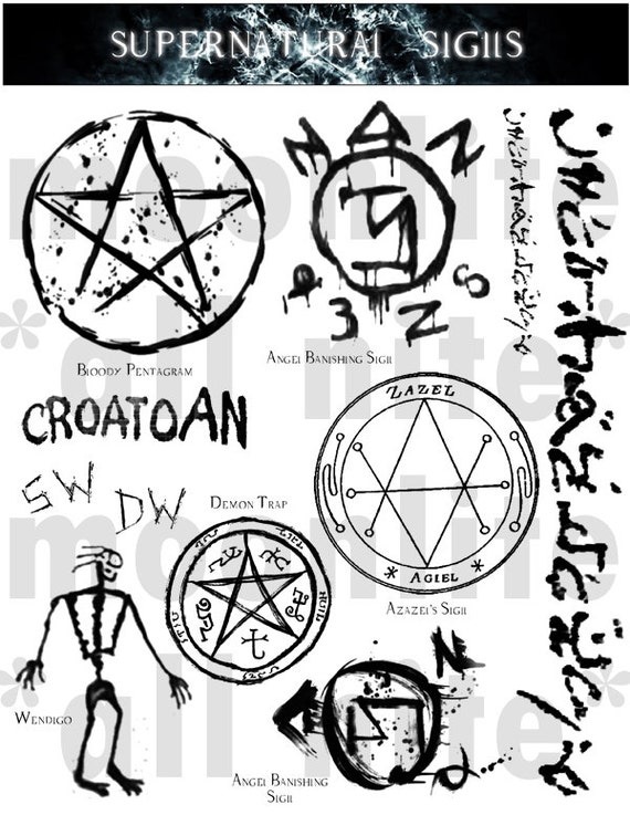 Sigils From Supernatural