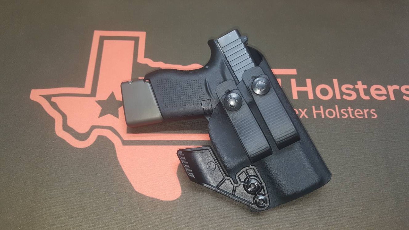 Made to Fit Glock 43 G43 G43X Kydex IWB Appendix Holster **lifetime ...