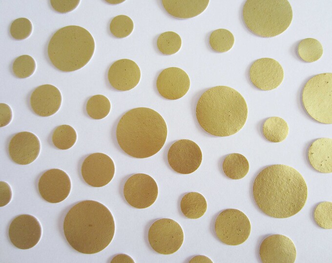 Edible Sugar Gold Dots Multiple Sizes - Etsy