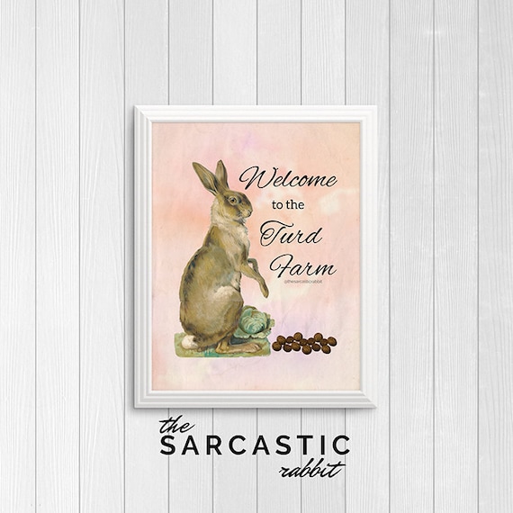Welcome to the Turd Farm - Etsy
