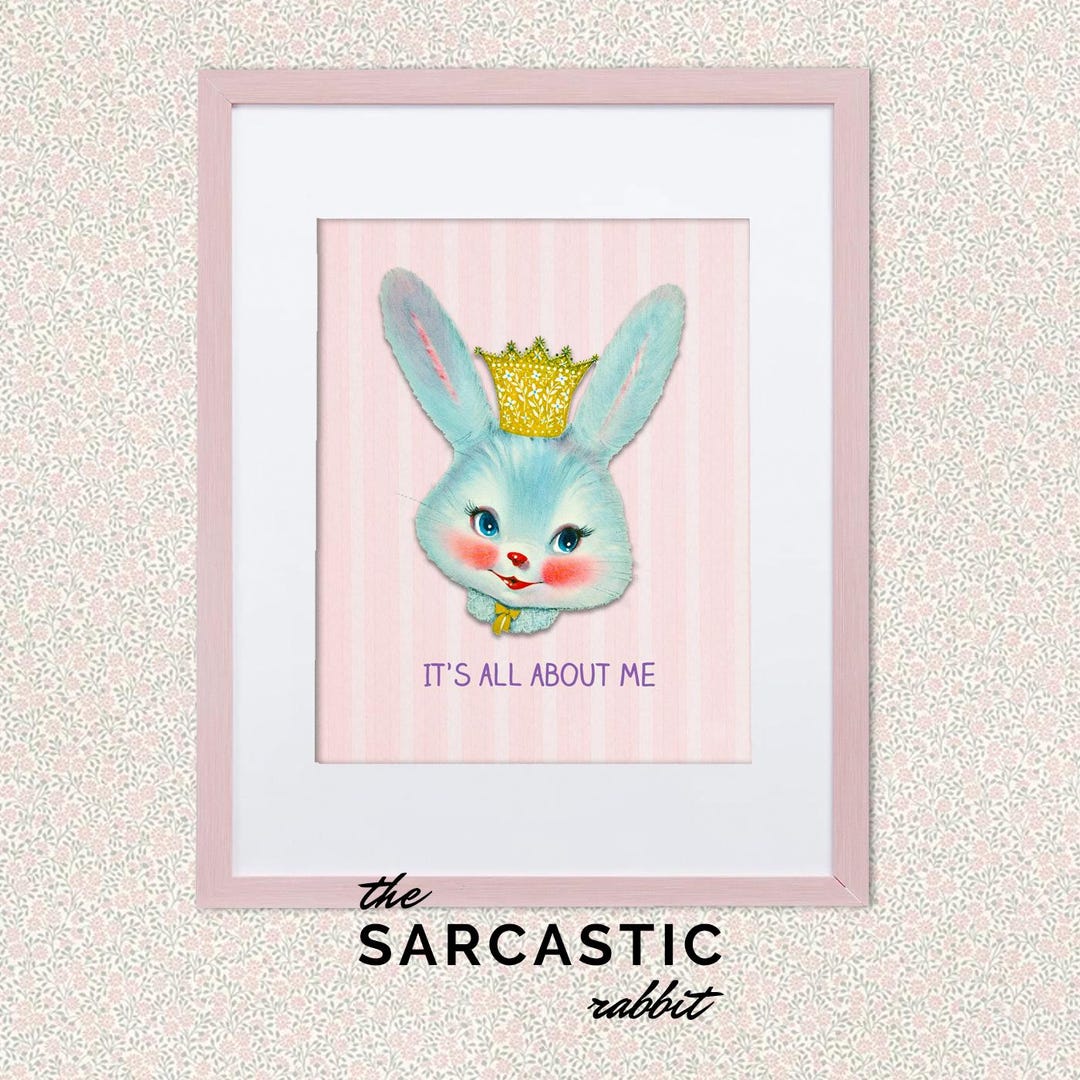 Buy It's All About Me, Pink, Digital Download, Poster, Print, Art ...