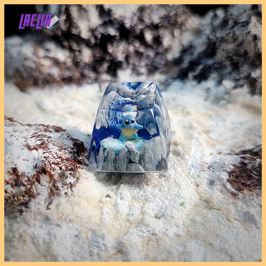 Mechanical Keyboard Buttons Pokemon Squirtle Keycap Keycap Artisan - Etsy