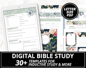 Inductive Bible Study Printable: Summer Printable Digital | Etsy