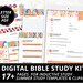 Inductive Bible Study Printable: Summer Printable, Digital Stickers ...