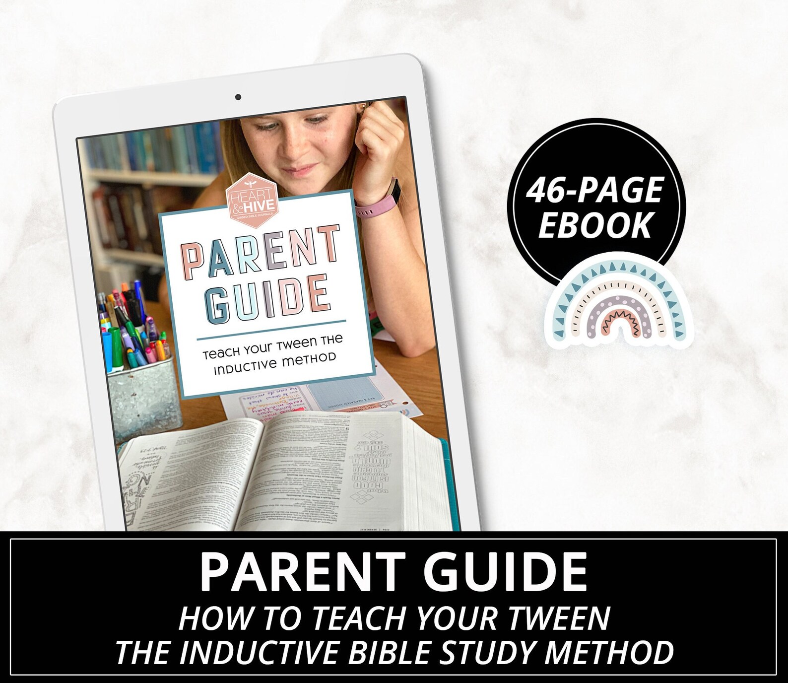 EBOOK PARENT GUIDE / Teach Your Tween the Inductive Method / Printable ...