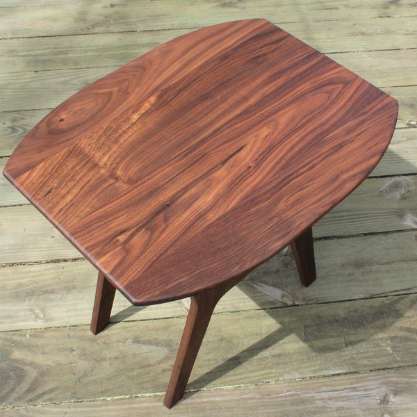 Black Danish Side Table - Etsy