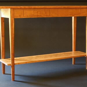 Console Table in Cherry - Etsy