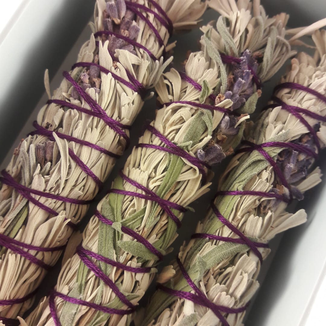 Lavender & Sage Smudge Sticks | Metaphysical Gifts | Spiritual | Ritual ...