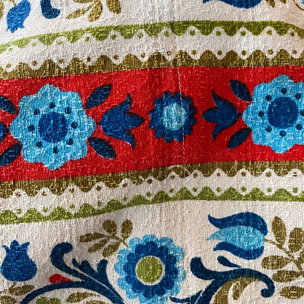 Scandinavian Vintage Fabric - Etsy
