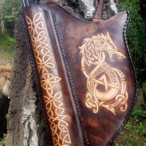 Backbow Quiver Kombi.wiking Dragon Motifs | Etsy
