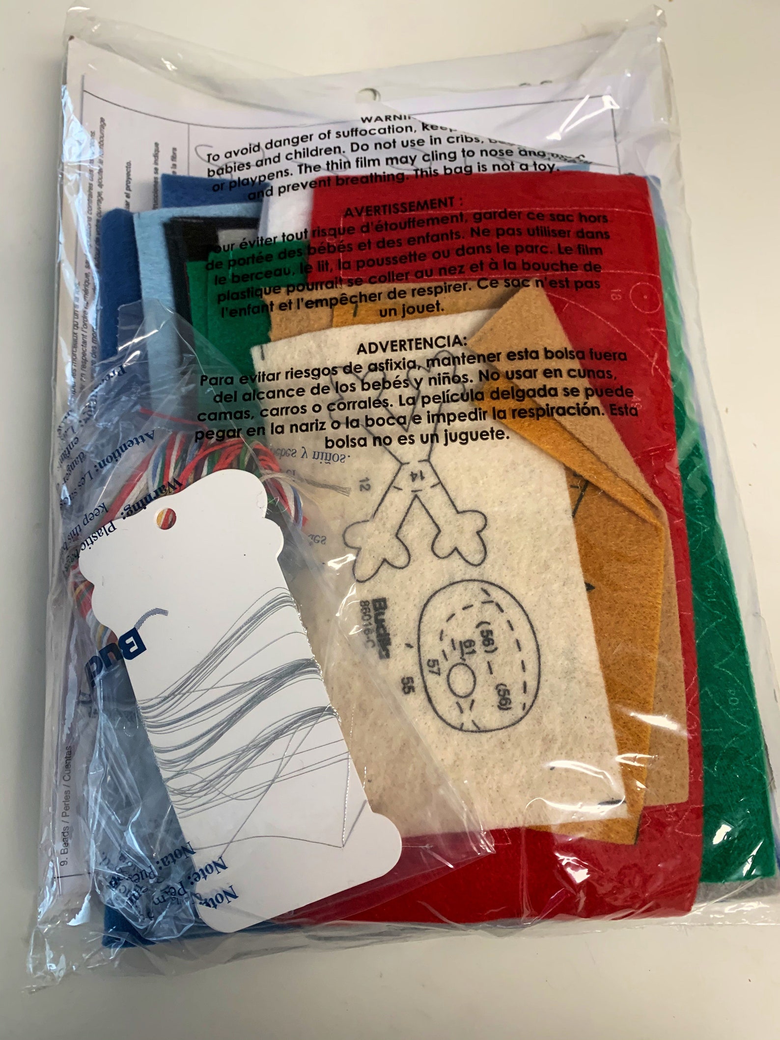 NEW Sealed Bucilla Cruising Cruisin Santa Motorcycle Stocking Kit 18 ...