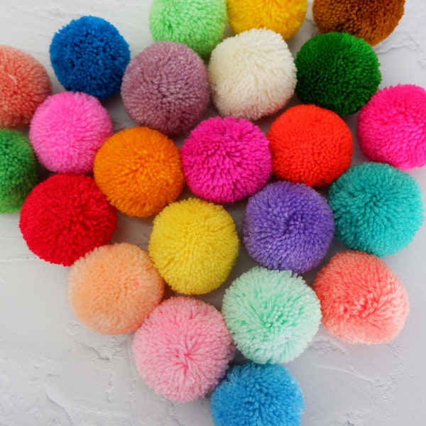 Pom Poms - Etsy