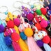Mixed Colors 5 Pcs Yarn Ball Keychain With Tassel - Etsy