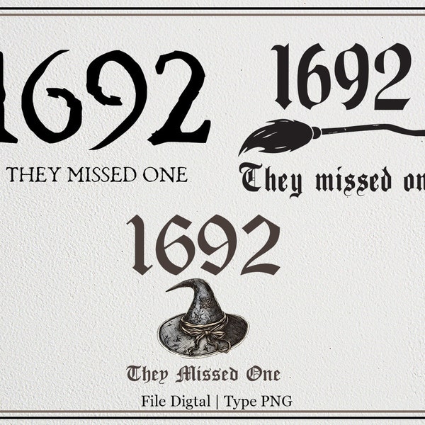 1692 Missed One Png - Etsy