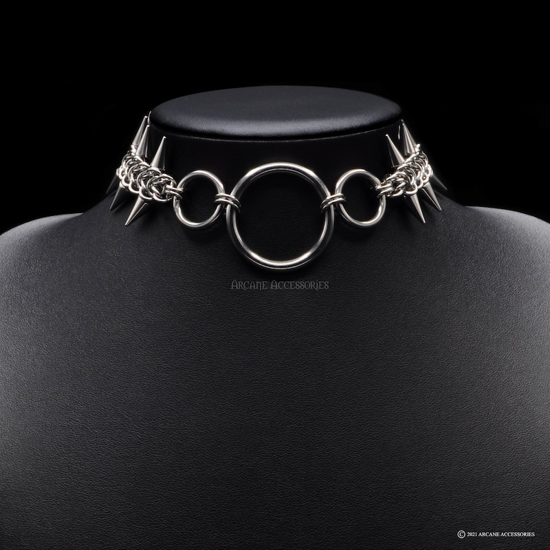 Spiked Choker - Etsy