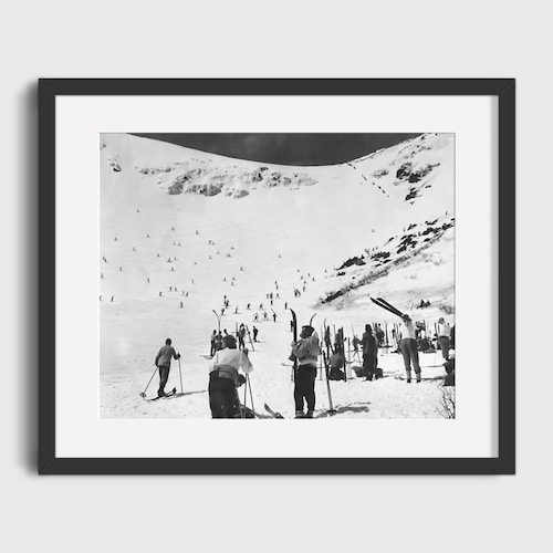 Tuckerman Ravine Vintage Print - Etsy
