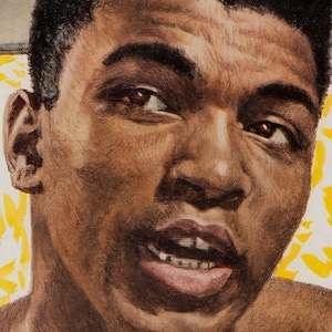 1963 MUHAMMAD ALI Time Magazine Cover Print Cassius Clay Print, Boxing ...