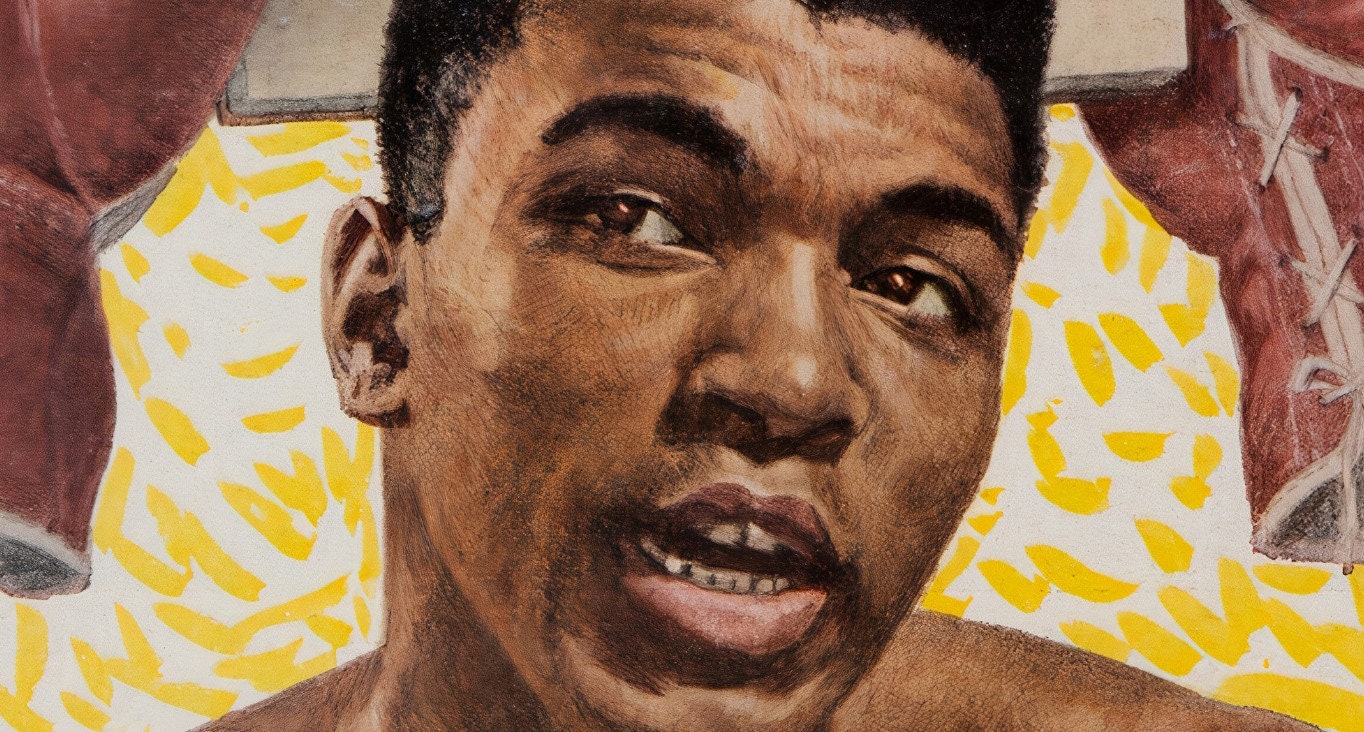 1963 MUHAMMAD ALI Time Magazine Cover Print Cassius Clay - Etsy