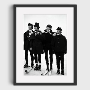 1965 THE BEATLES SKI Photo Print Vintage Ski Art, Ski Home Decor ...