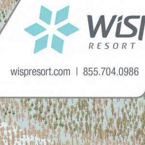 2021 WISP RESORT Ski Trail Map Ski Home Decor Ski Lodge - Etsy