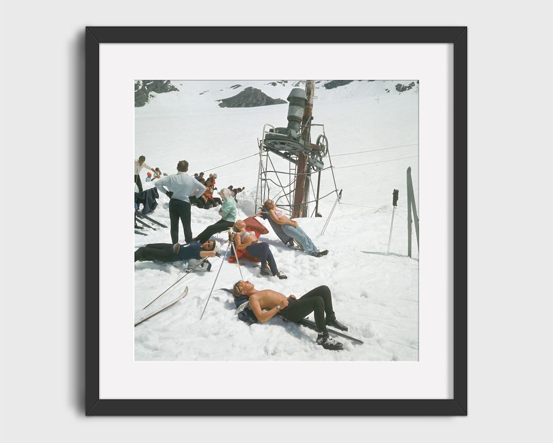 VINTAGE SKI PHOTO Print Vintage Ski Art, Ski Home Decor, Antique Ski ...