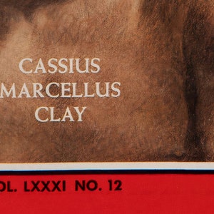 1963 MUHAMMAD ALI Time Magazine Cover Print Cassius Clay Print, Boxing ...