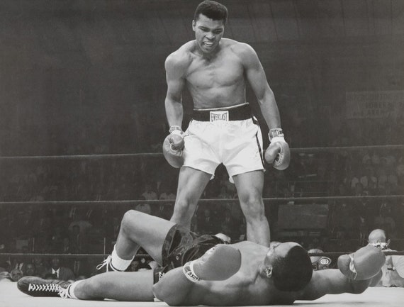 Muhammad Ali Vs Sonny Liston Poster