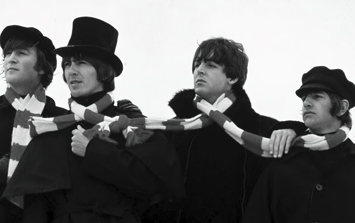 1965 THE BEATLES SKI Photo Print Vintage Ski Art Ski Home - Etsy