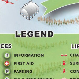 2021 WISP RESORT Ski Trail Map Ski Home Decor Ski Lodge - Etsy