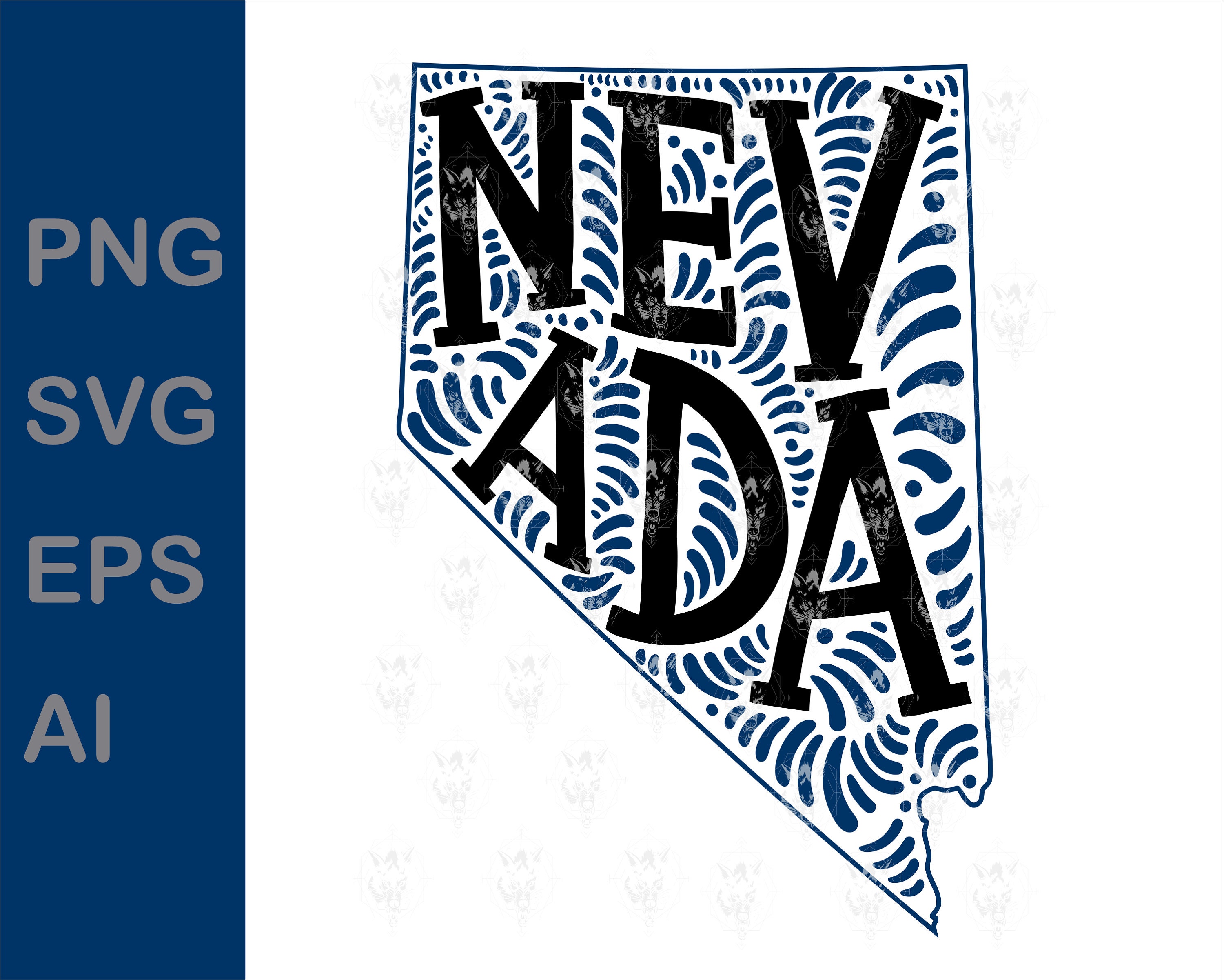 Nevada SVG Files, Nevada Cut File, United States of America Vector ...