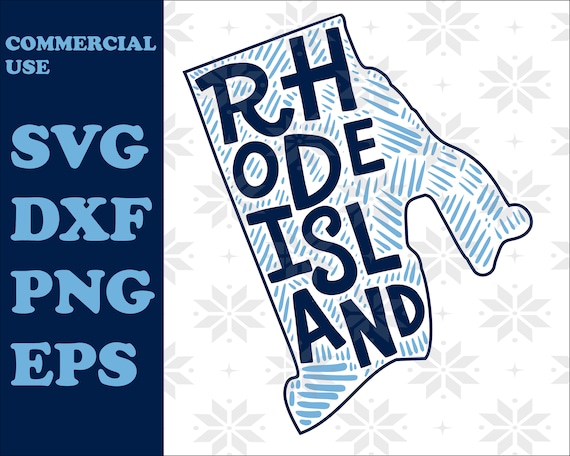 Rhode Island SVG Rhode Island Cut File United States of | Etsy