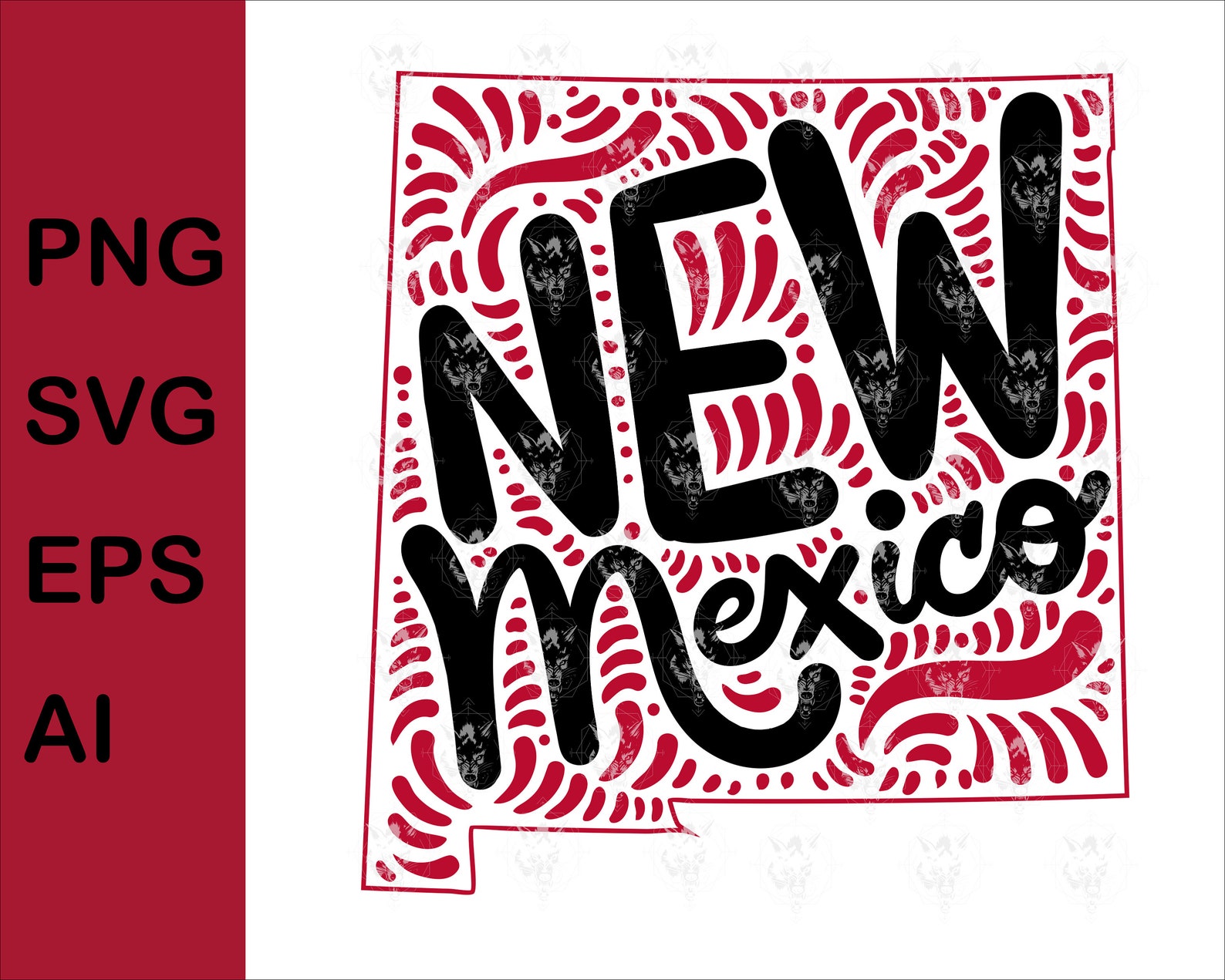 New Mexico SVG Files, New Mexico Cut File, United States of America ...
