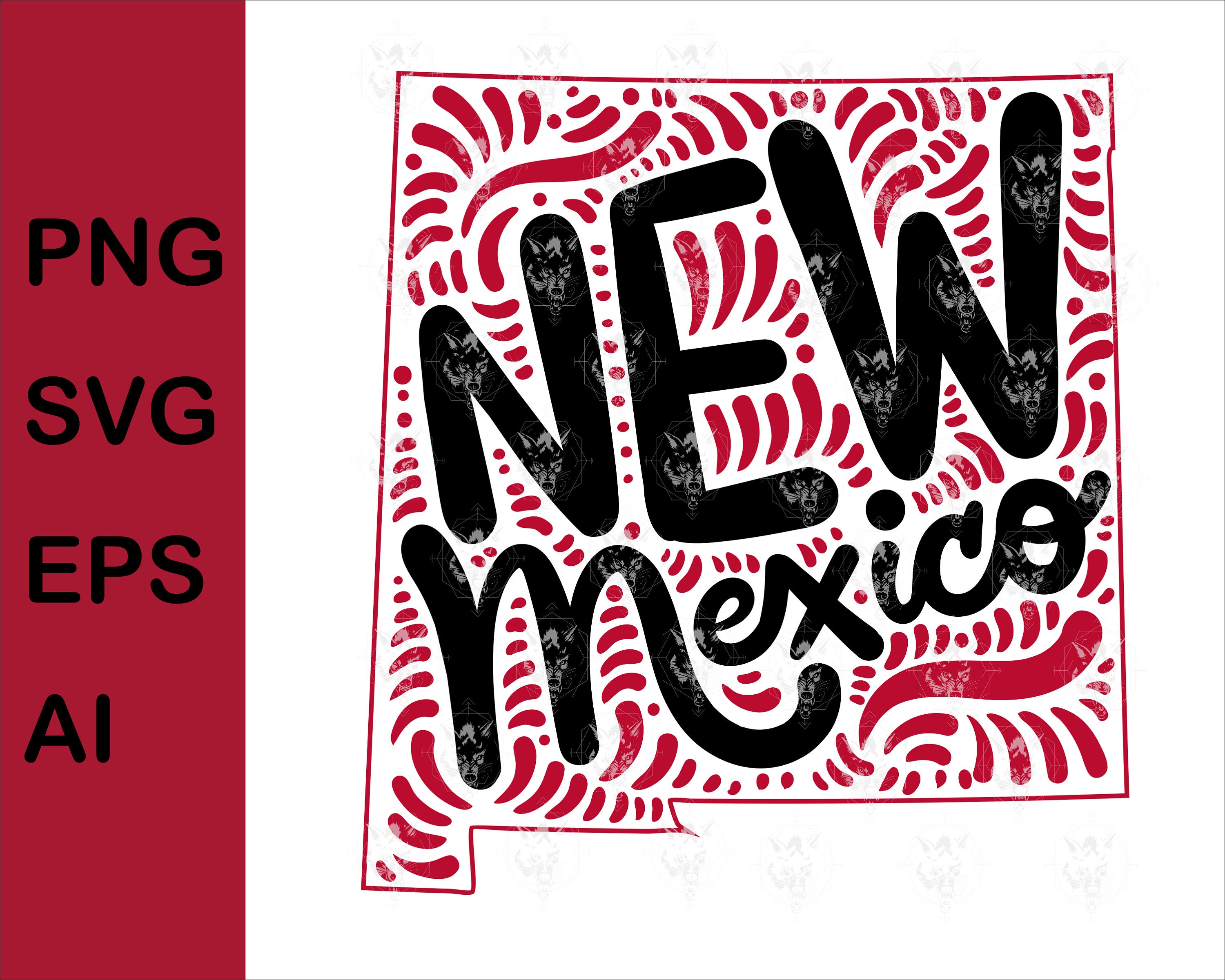 New Mexico SVG Files, New Mexico Cut File, United States of America ...